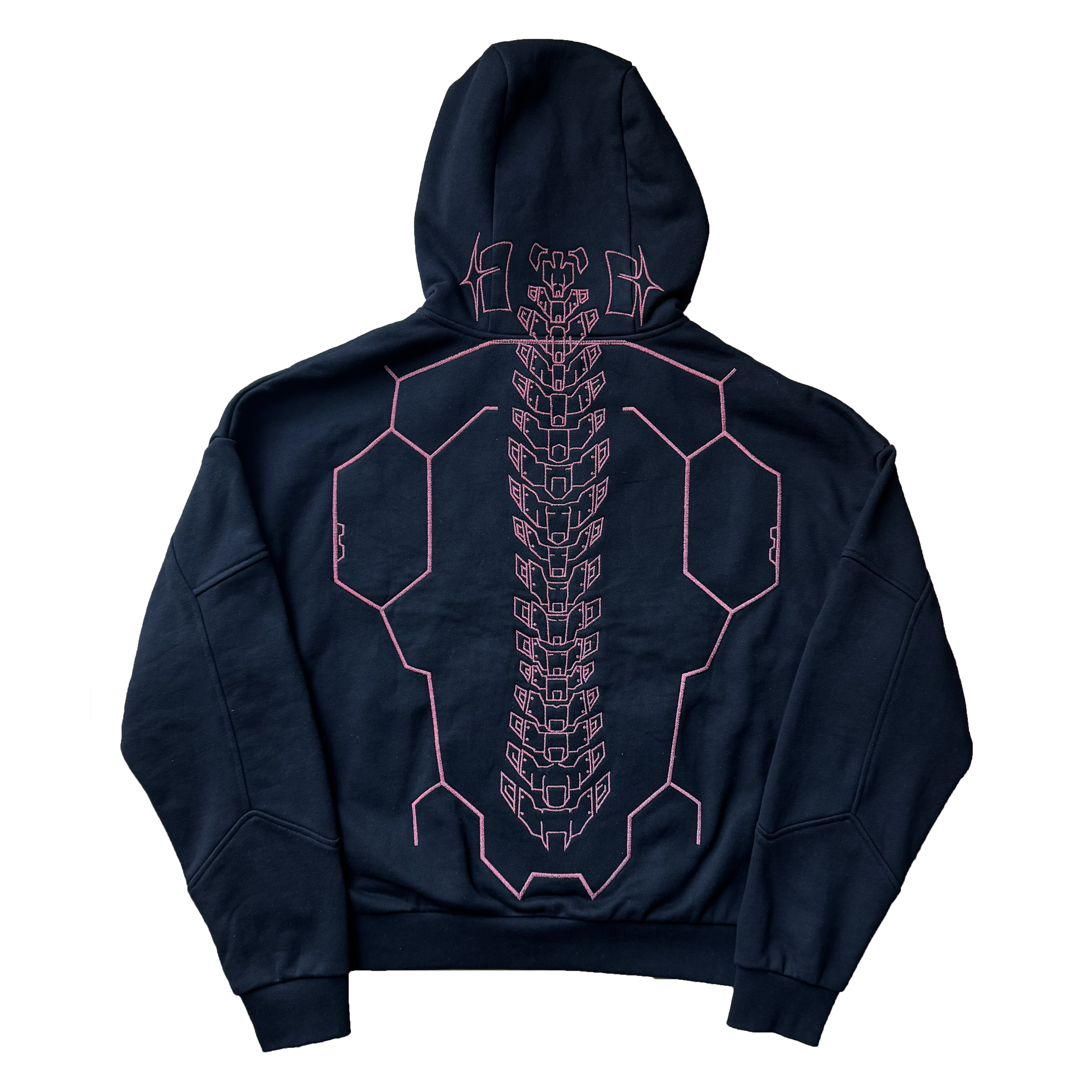 (PREORDER) ZERO HOODIE V2 - BLACK - (REFLECTIVE) – Goni